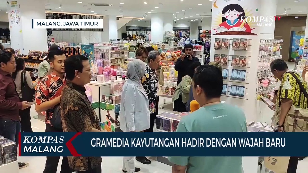 Gramedia Wajah Baru, Menyatu Dengan Konsep Heritage Kayutangan