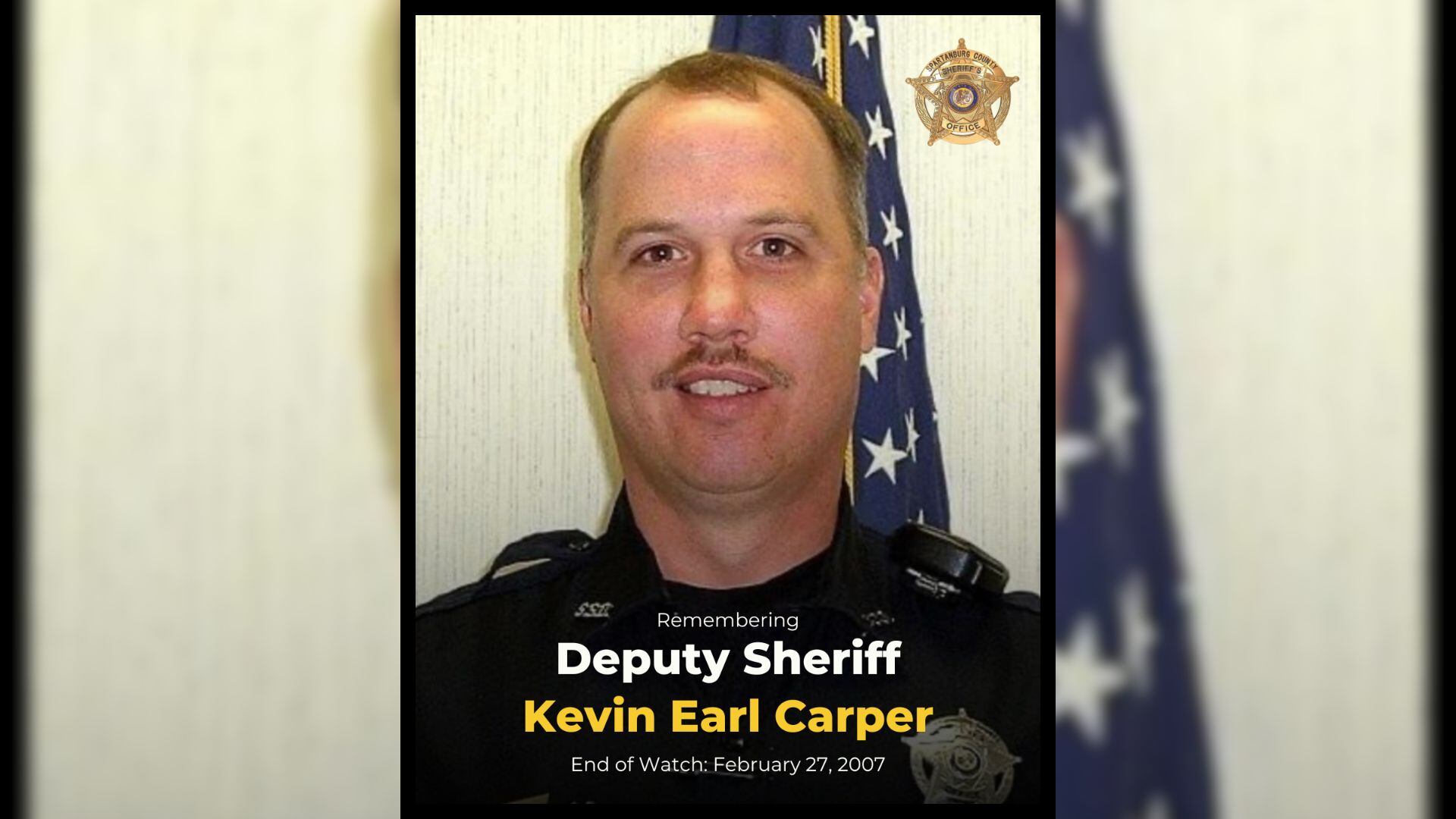 Spartanburg County Sheriff's Office remembers, honors deputy 18 years later