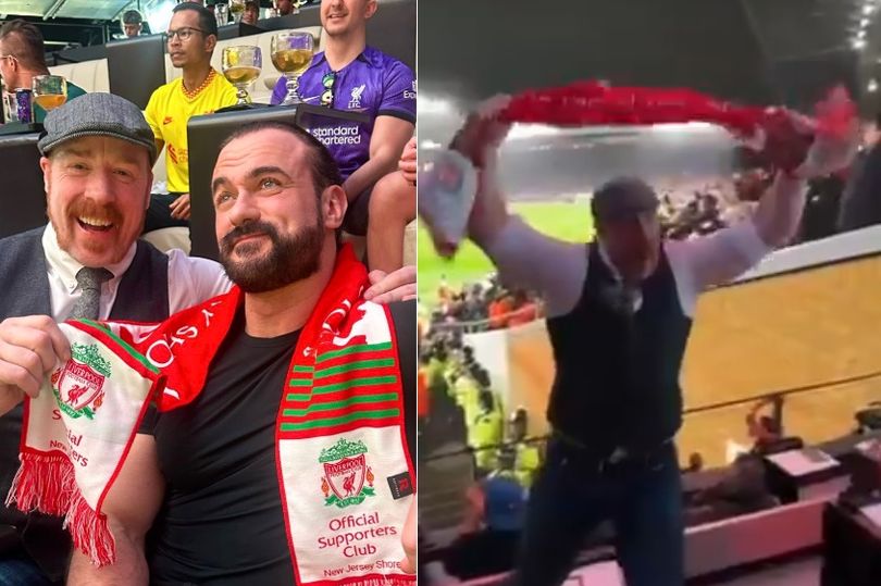 Liverpool mad WWE wrestler Sheamus revels in punishing Gary Neville ...