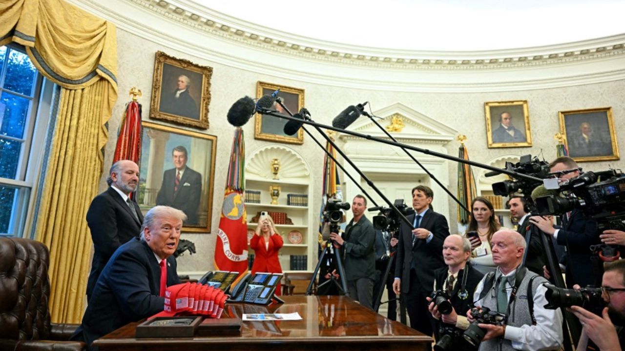 ‘His own spokesman’: Trump answered over 1,000 questions in his first ...