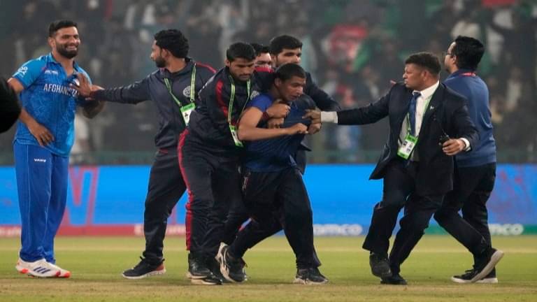 Champions Trophy 2025: PCB Caught Napping Again, Another Major Security Lapse As Fan Invades ...