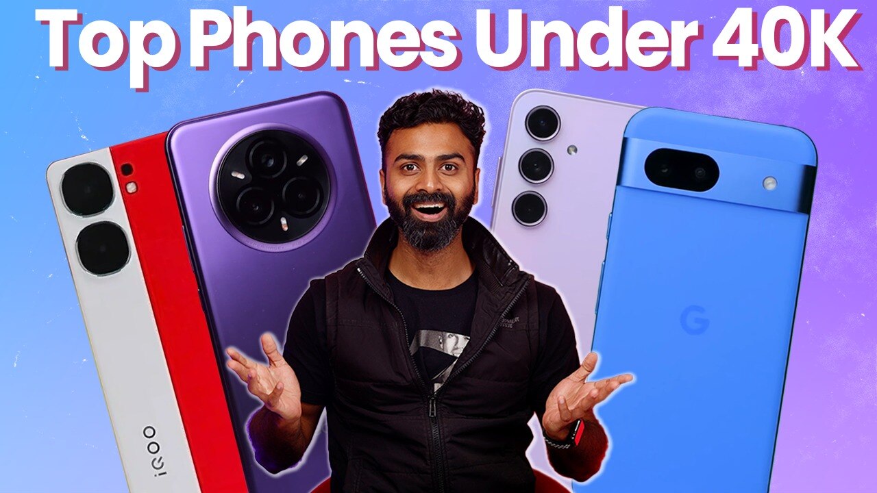 Best Smartphones Under ₹40,000 in 2025! 📱🔥 OnePlus 13R, Galaxy A55 ...