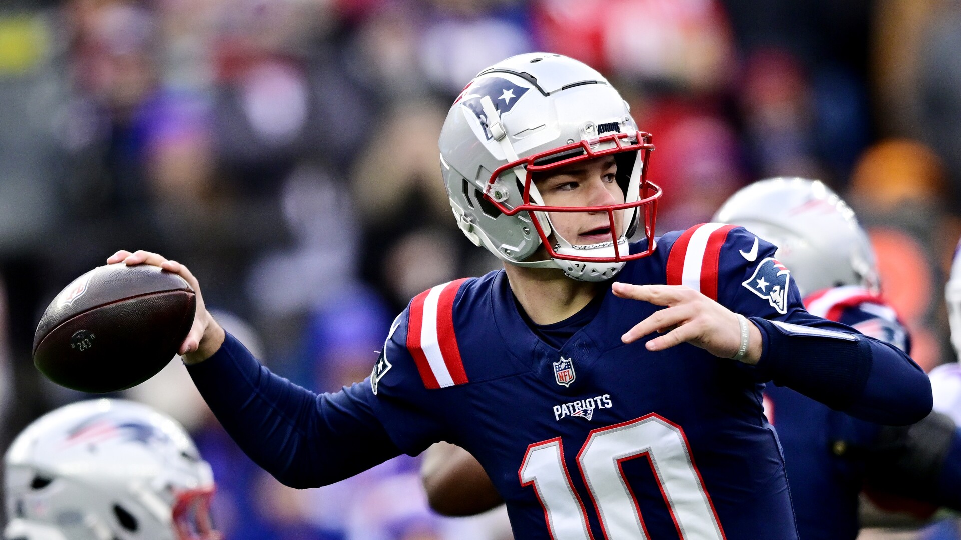 Eliot Wolf: We're excited about the future Drake Maye can bring to our team