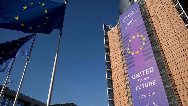 EU hits back at Trump’s vitriolic attack on bloc and tariff threats