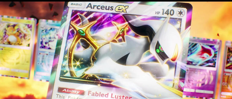 Pokémon TCG Pocket getting Arceus booster pack, Mega Evolutions, and ...