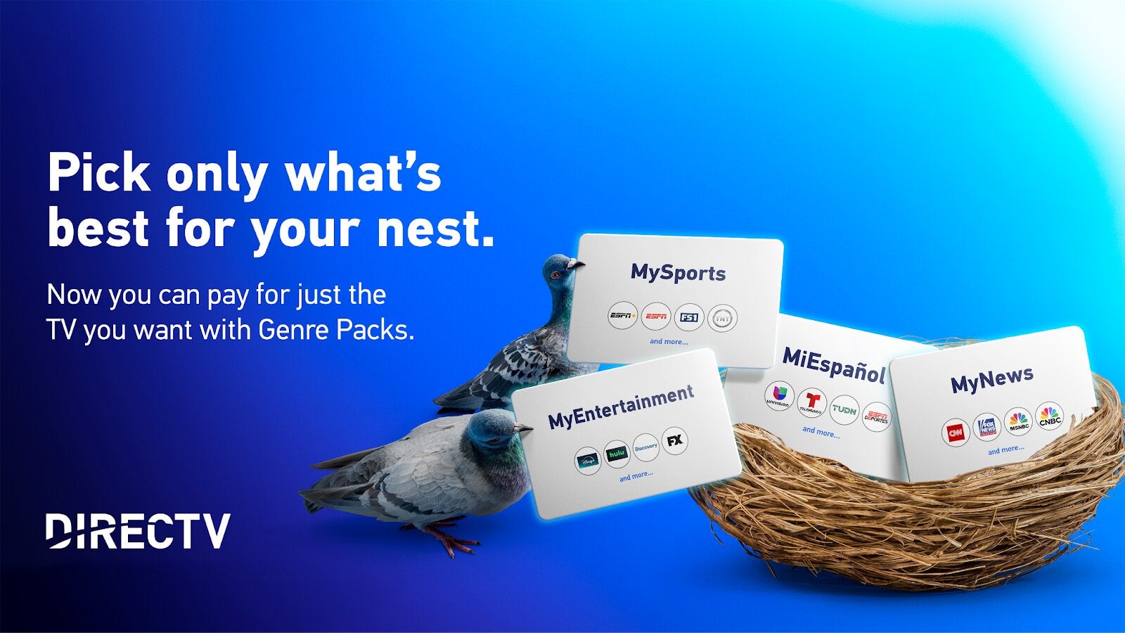 DIRECTV STREAM introduces new slimmed-down channel plans