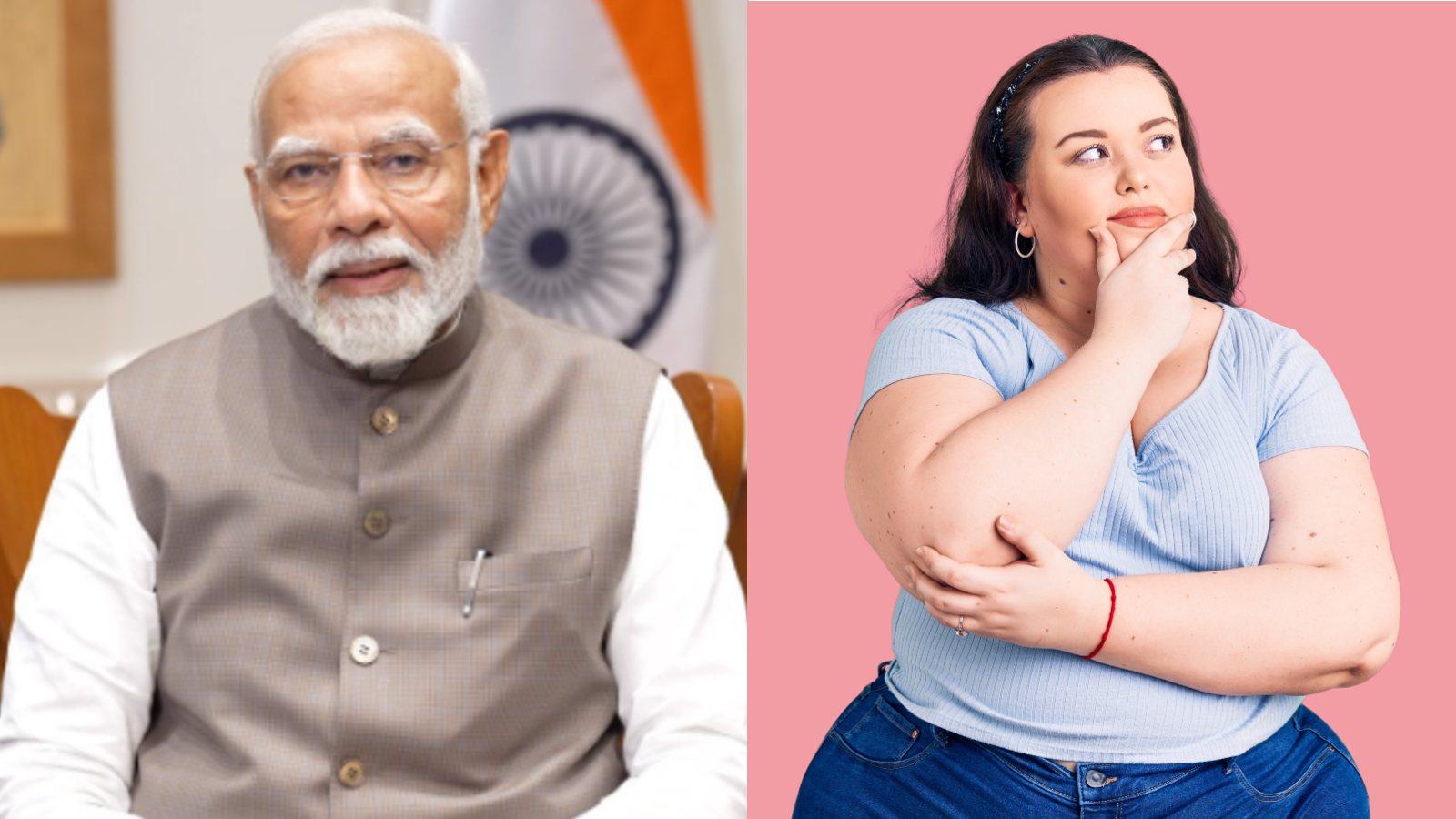 PM Narendra Modi calls for a nationwide effort to tackle obesity and ...