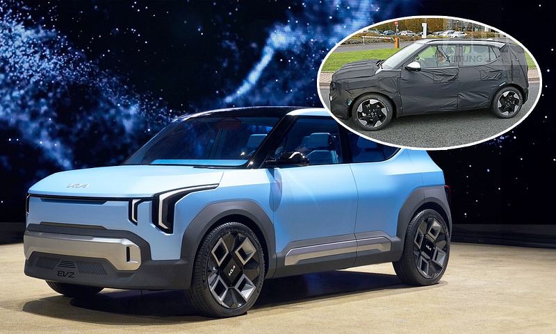 Kia zeigt seriennahe EV2-Studie