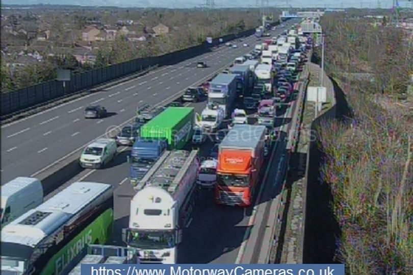 Serious crash closed M6 for almost five hours after six car and mobile ...