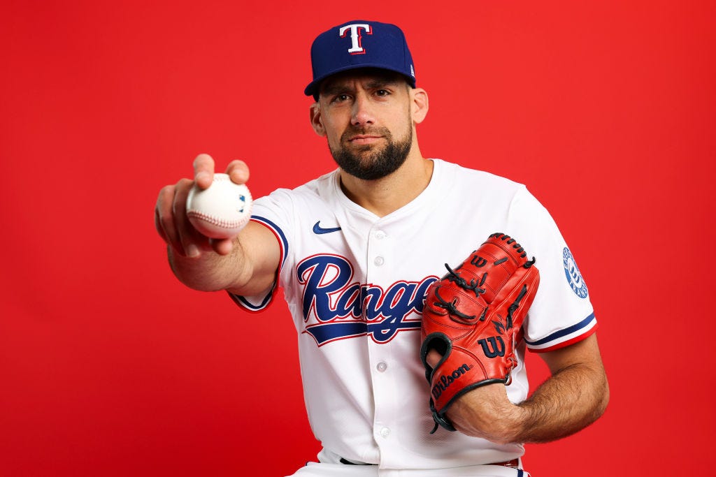 Nathan Eovaldi on decision to remain with the Rangers, club's new ...