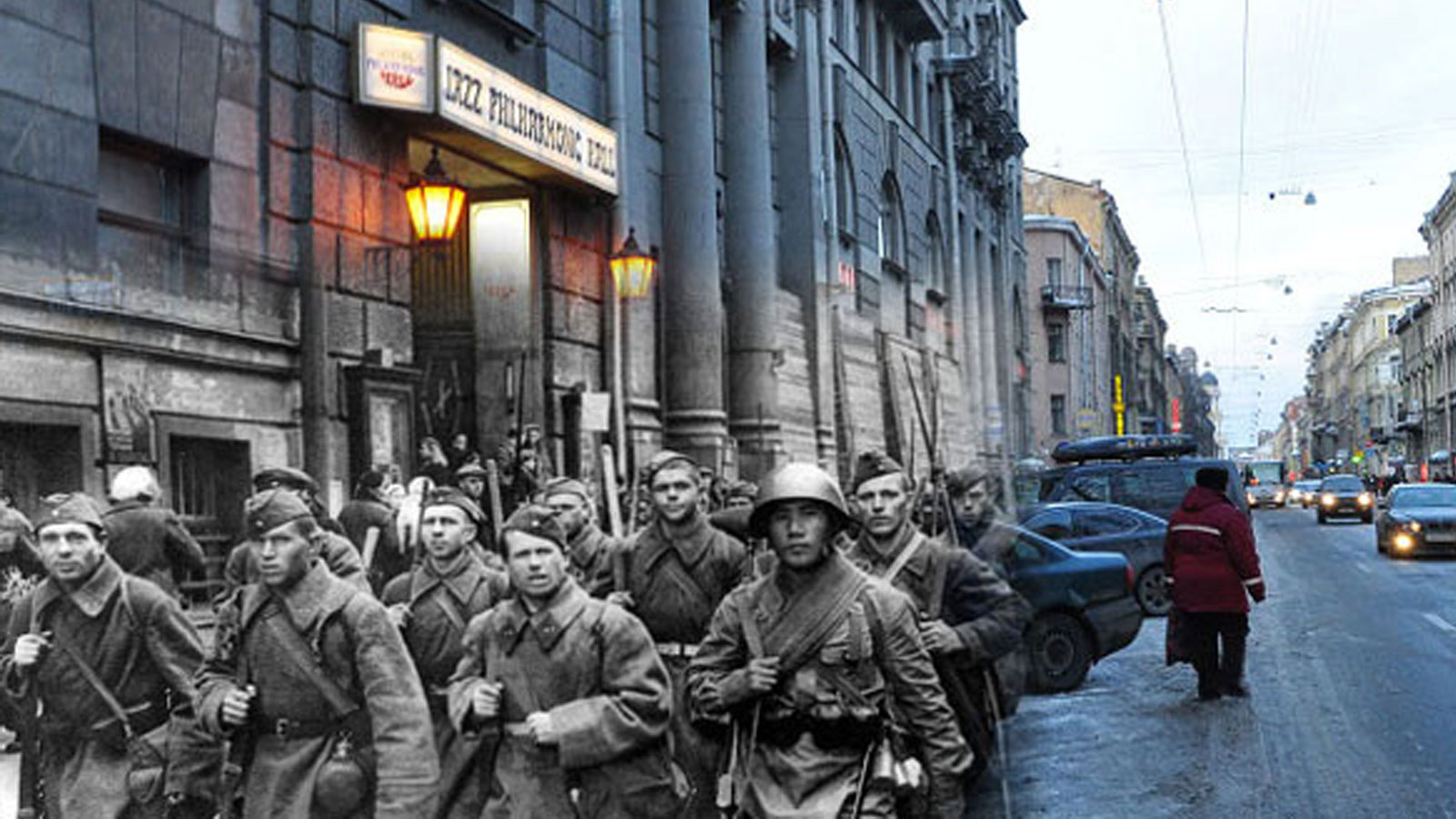 Then & Now: 32 WWII Photos Merged with Their Present-Day Locations