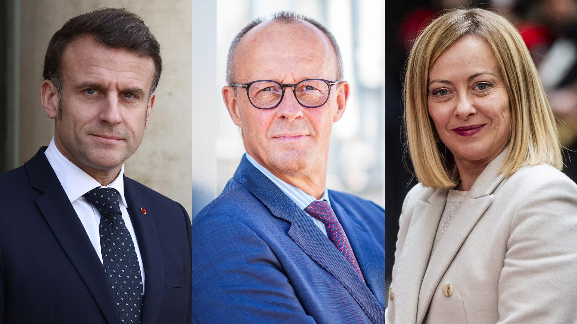 Macron, Merz of Meloni: wie neemt eigenlijk de leiding in Europa?