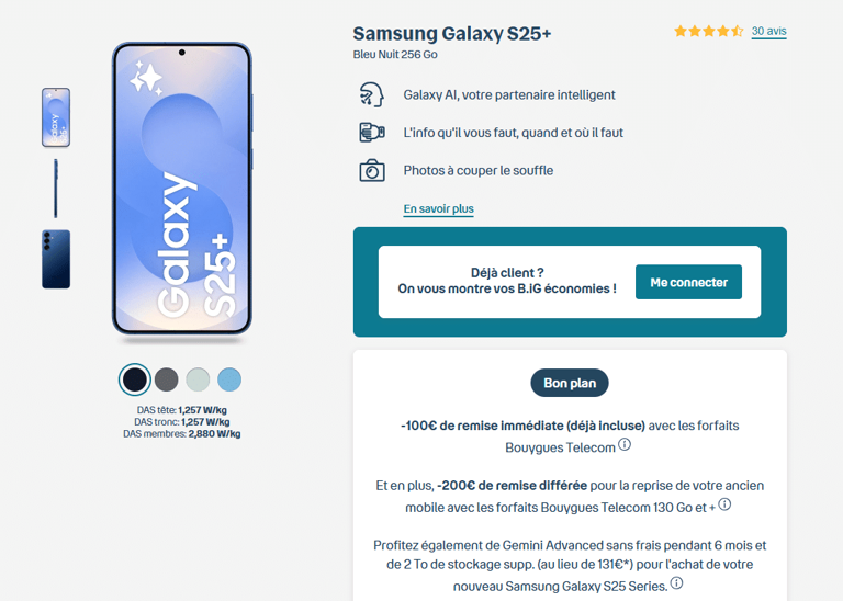 Samsung Galaxy S25 : des prix jamais vus chez Bouygues Telecom, profitez de l’offre avant qu’il ...