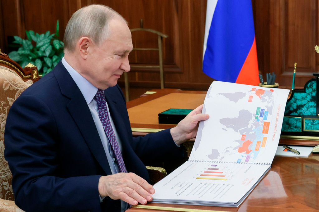 Putin om kontakterna med USA: "Ger hopp"