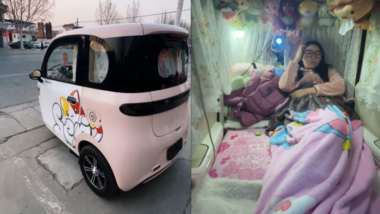 How One Woman’s Clever "Mini House Car" Became a Viral Sensation
