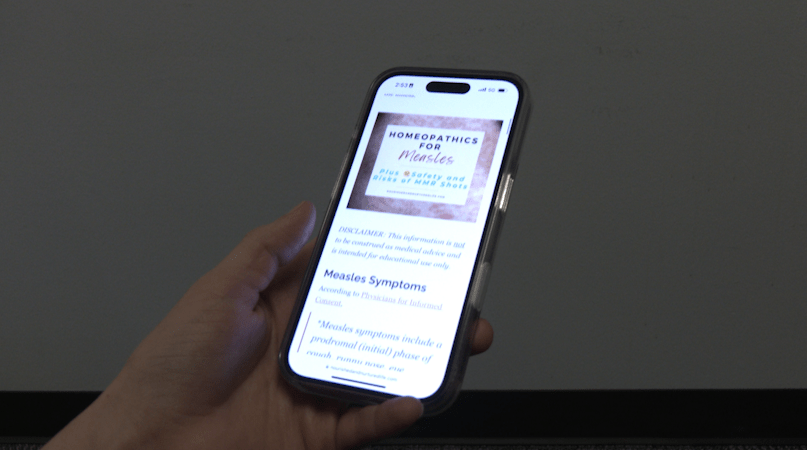 Experts advise against home remedies as a solution to the measles