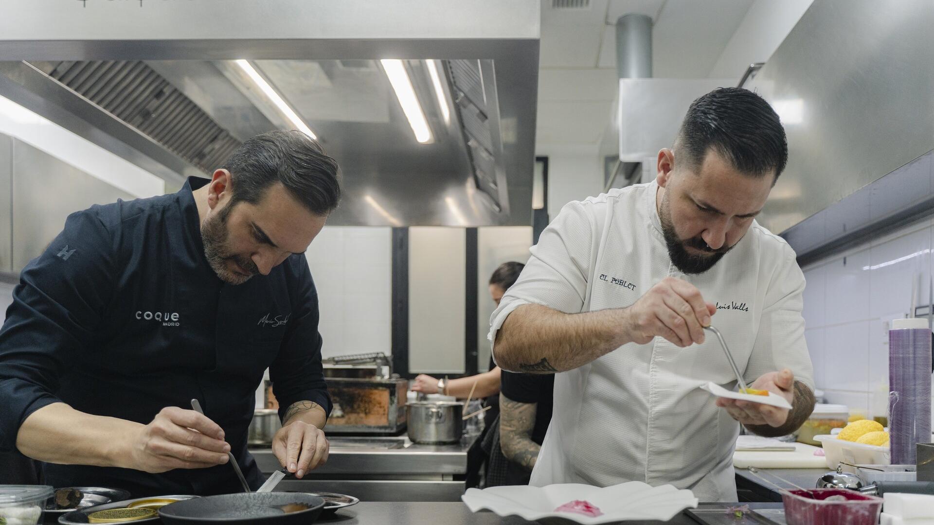 Luis Valls y Mario Sandoval, 4 manos y estrellas Michelin para una ...