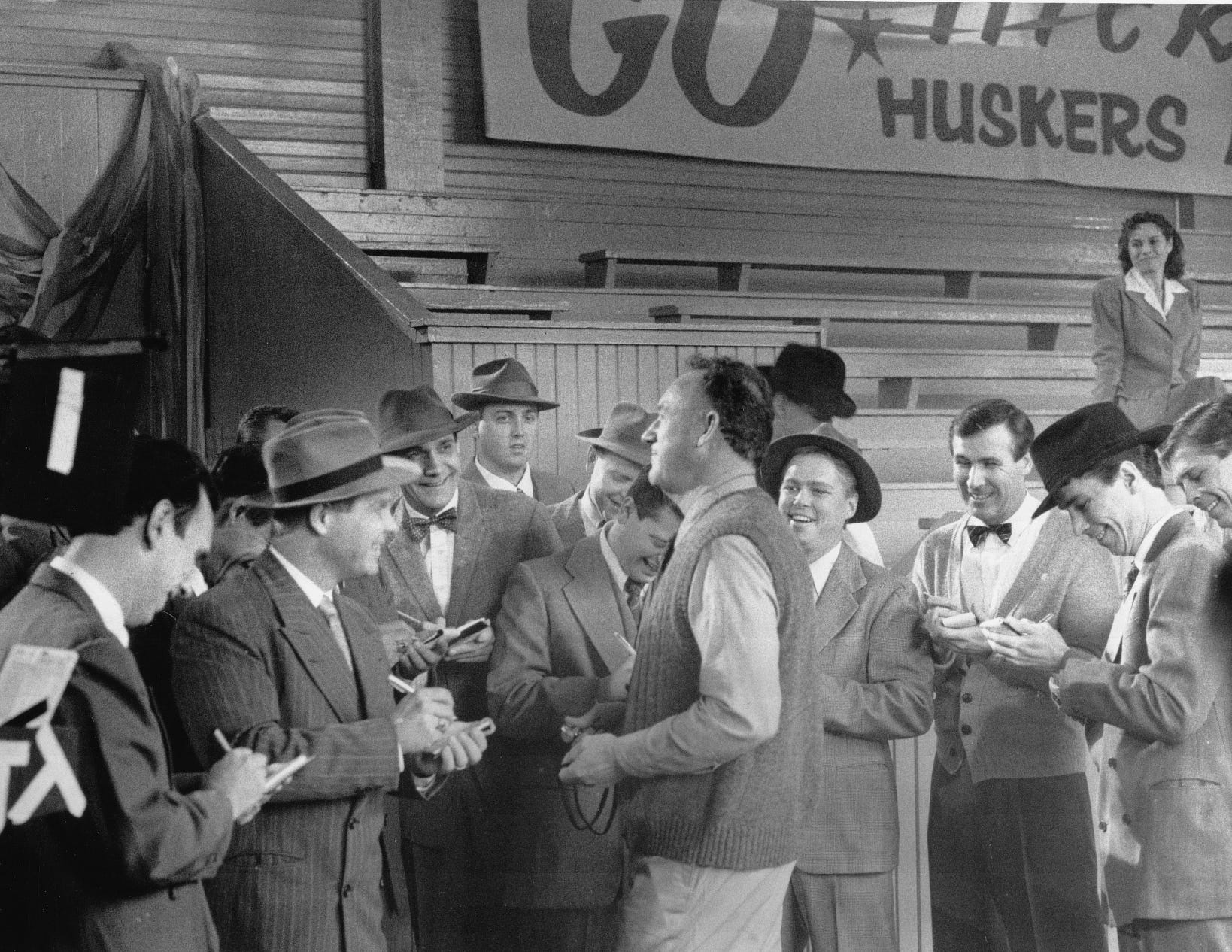 Gene Hackman was the coach in 'Hoosiers'. Watch classic movie scenes ...