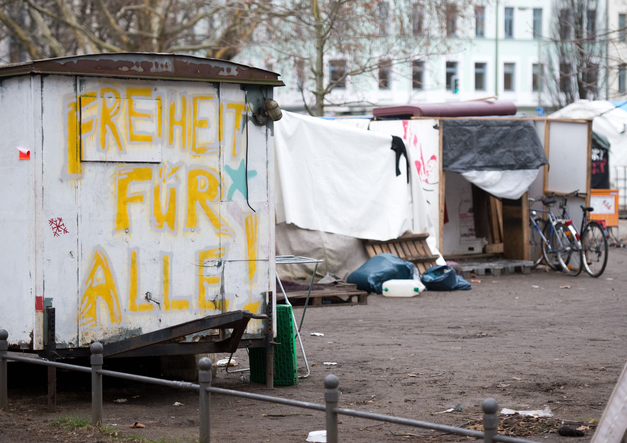 Erneut Asyl-Protestcamp auf Oranienplatz geplant