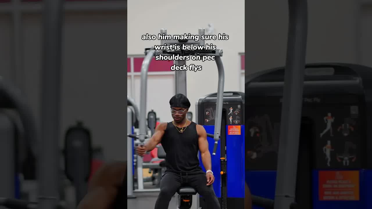 Chest Workout: Proper Pec Deck Fly Form