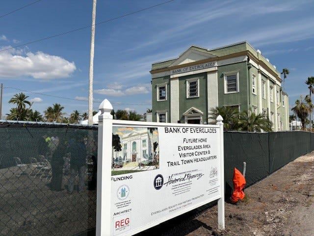 Restoration begins on Bank of Everglades building, set to be new ...