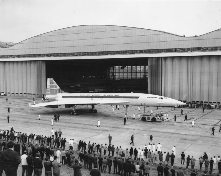 I love this! It's Concorde in 13 spectacular views from its Bristol days