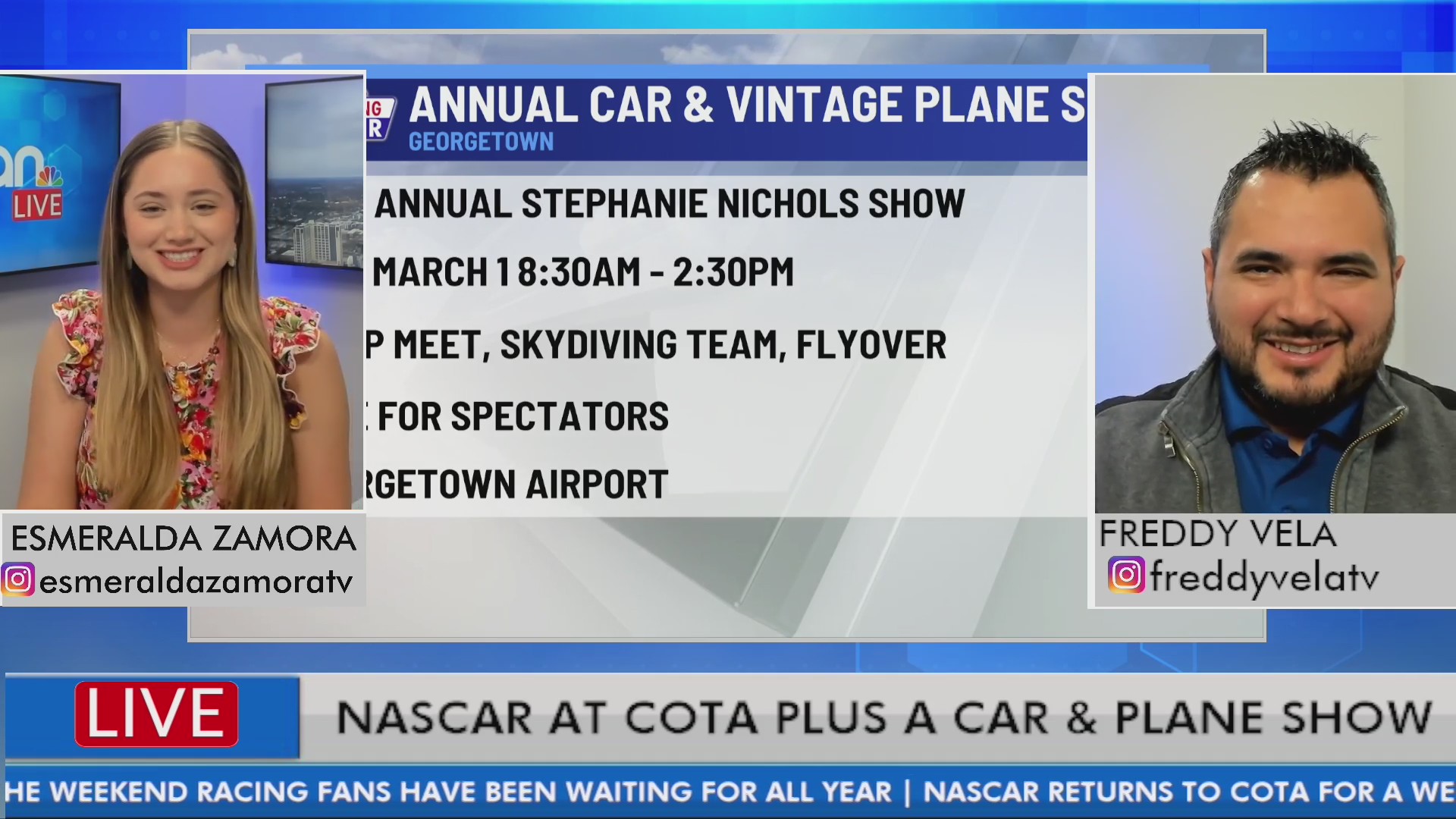 Weekend Watch: NASCAR at COTA plus a car & plane show