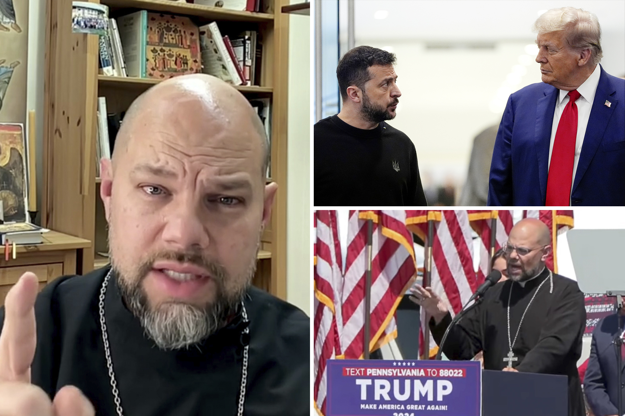 Priest who prayed for Trump at Butler rally begs prez to help return ...
