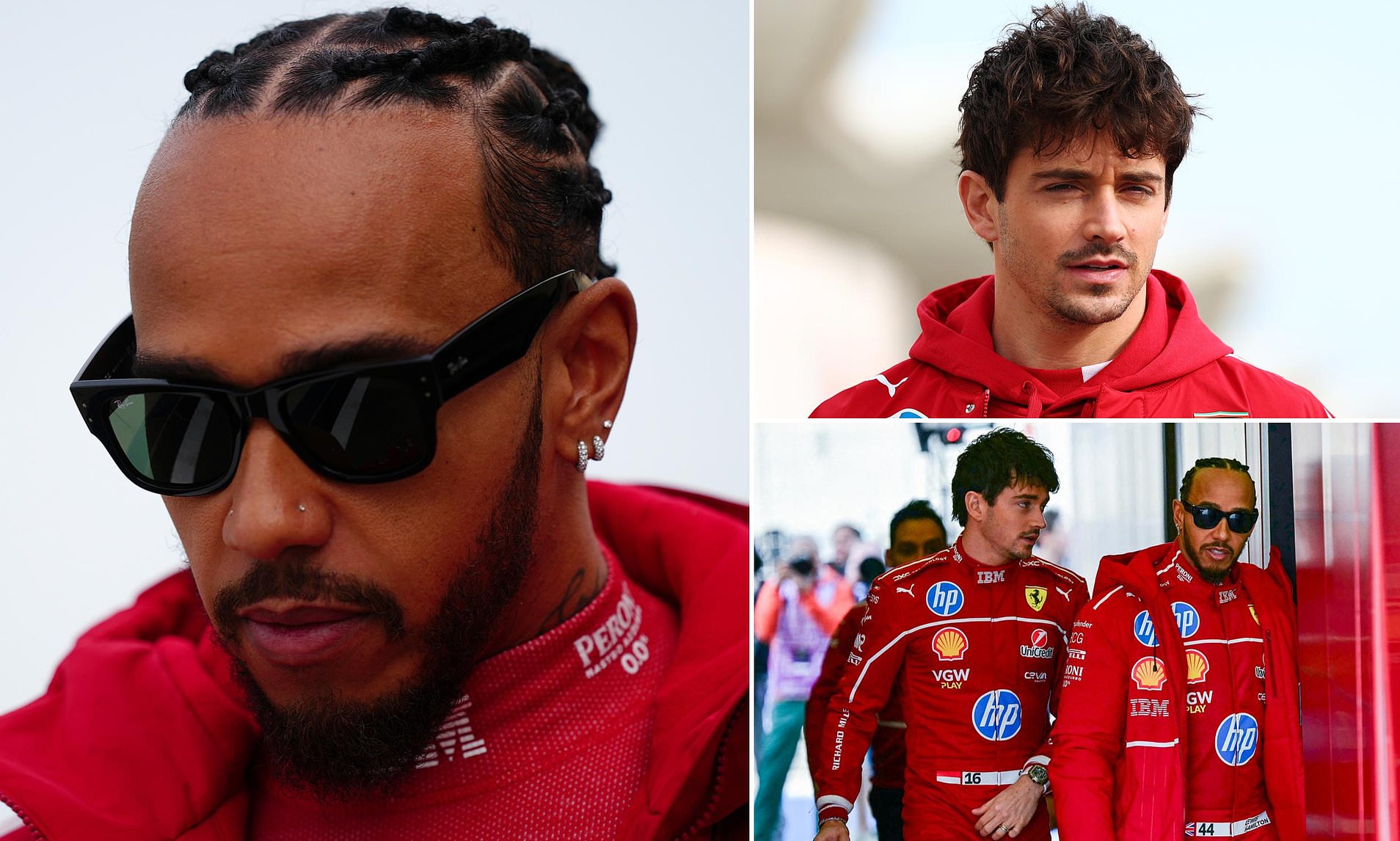 Lewis Hamilton leaves Charles Leclerc stunned after his move to Ferrari ...