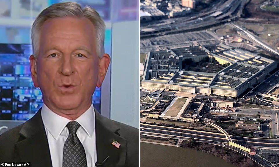 Republican senator tells DOGE to slash two sides off the Pentagon