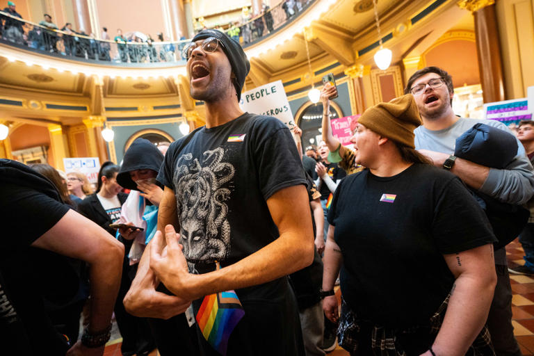 Iowa lawmakers pass bill removing trans civil rights protections ...