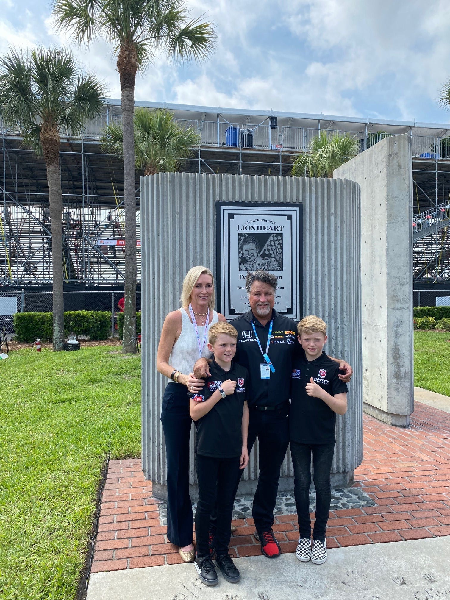 Dan Wheldon's son, wife take honorary starting roles for IndyCar's 2025 ...