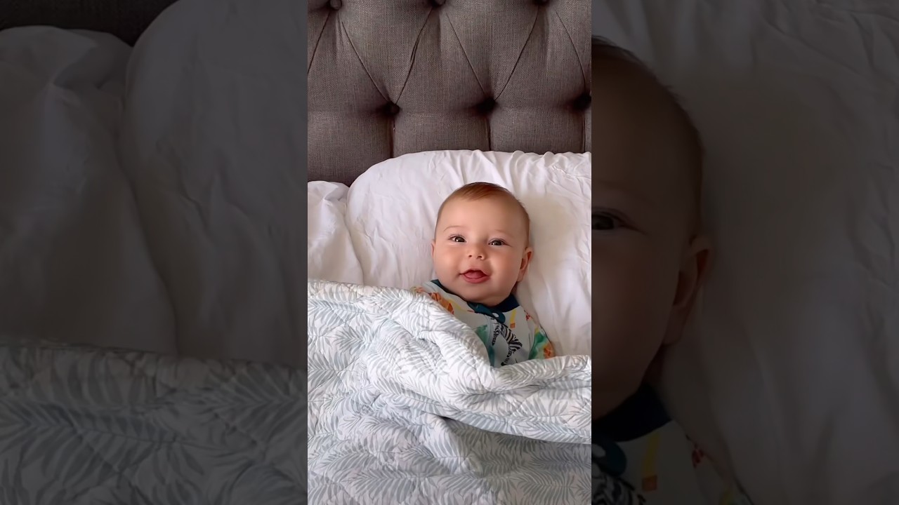 His little face