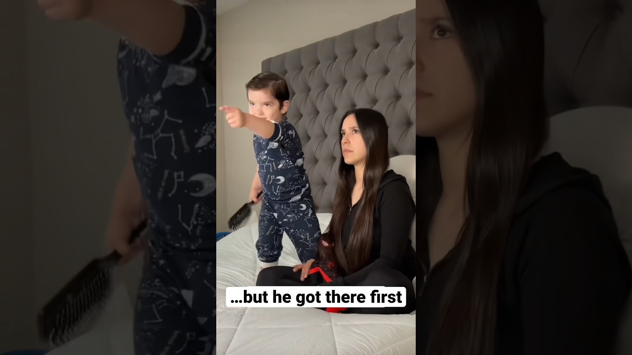 Dad beats son at telling mom his side story