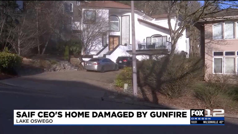 Hooded gunman shoots up Oregon home of SAIF CEO — who recently received ...
