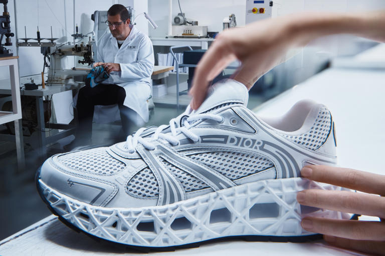Dior Pumps Up the Volume With New B35 NXXT Sneaker That Puts ...