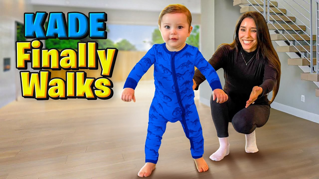 This baby took his first steps and mom vs dad reacted