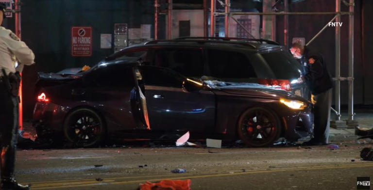 Off-duty FDNY firefighter appears to blow red light in deadly caught-on ...