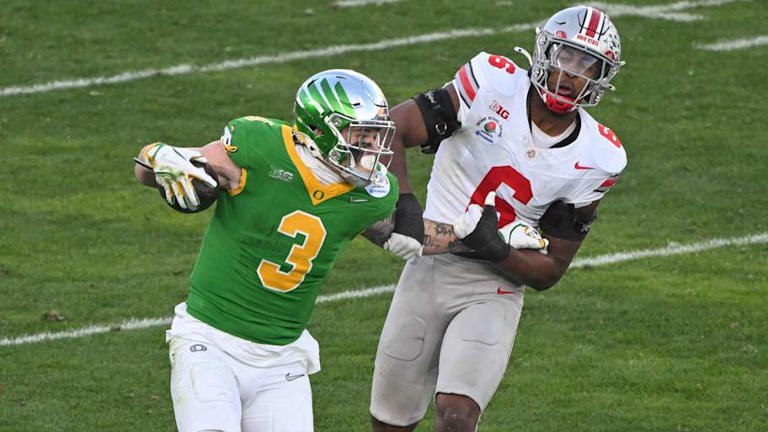 Tight Ends Terrance Ferguson, Colston Loveland Turning Heads At NFL Combine