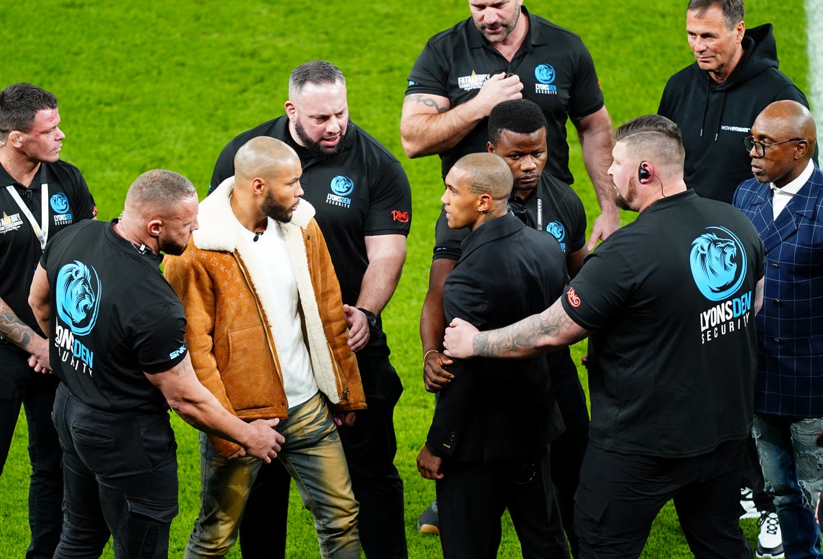 Eubank Jr vs Benn press conference LIVE: Rivals face off again after ...