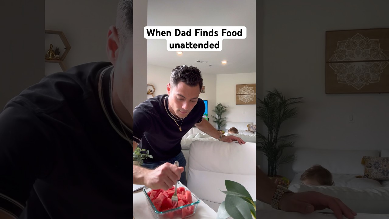 Dad claims his share with a classic dad tax move