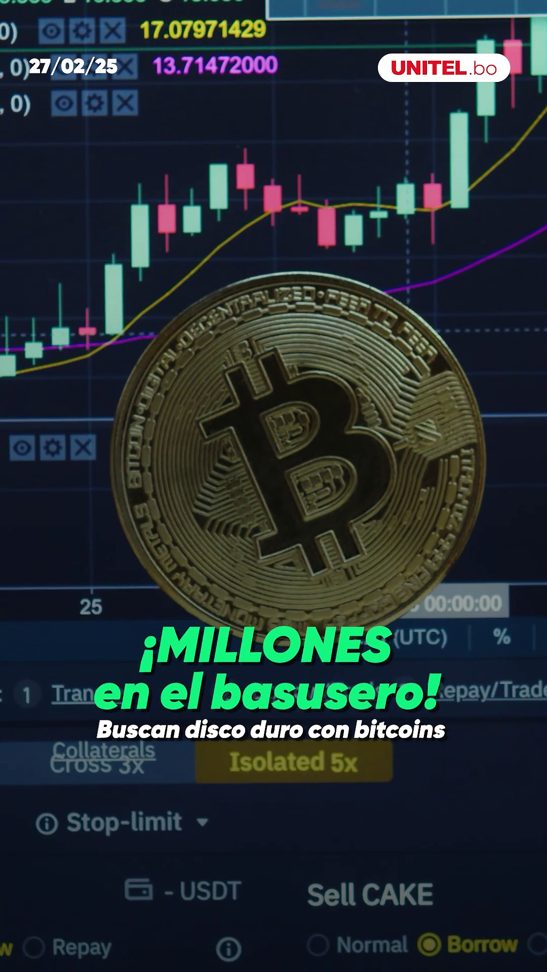 Imagínate ahorrar millones de dólares en bitcoins y que tu exnovia deseche el disco duro donde ...