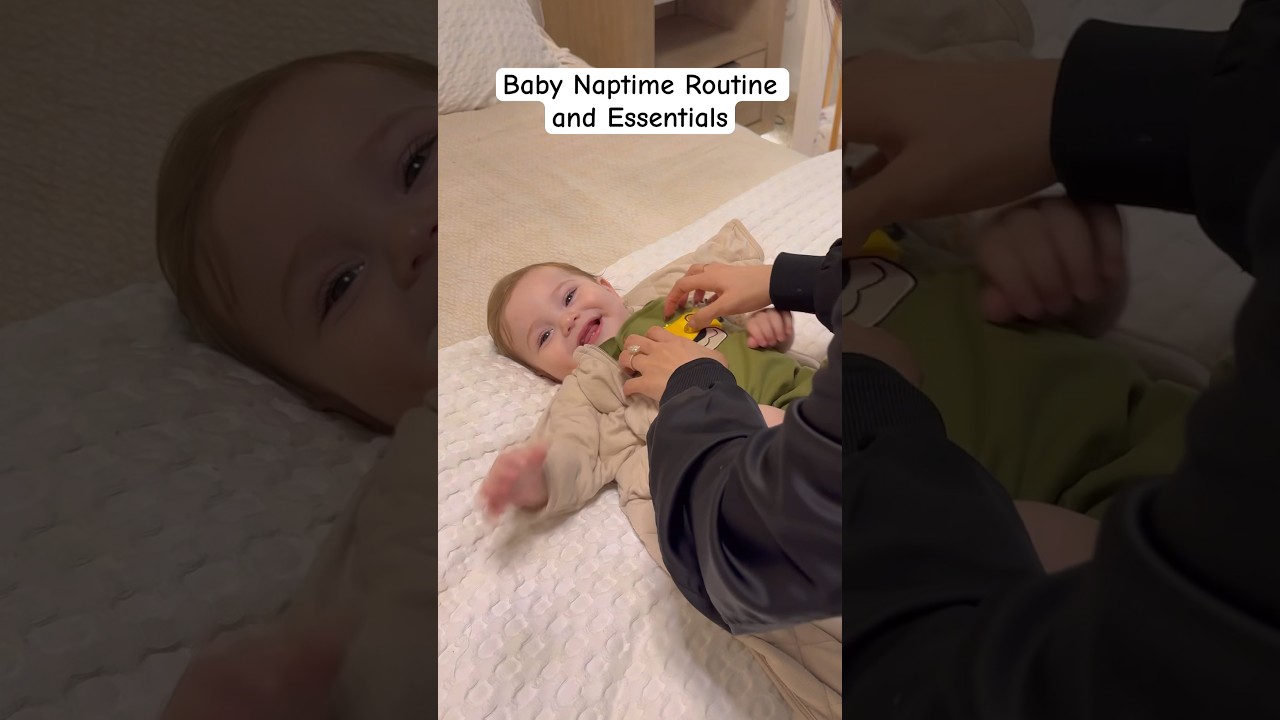 "Baby Son’s Nap-Time Routine, So Precious"