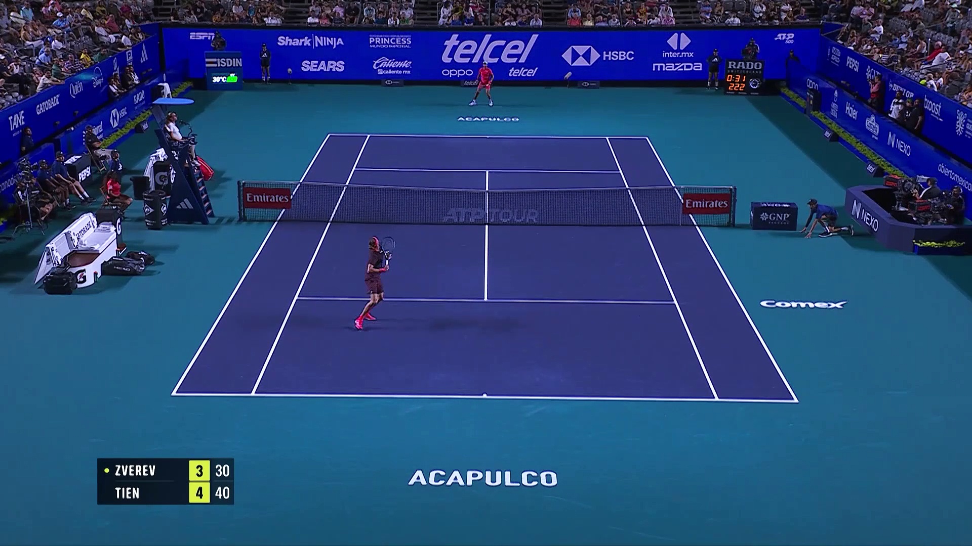 Acapulco - Tien mate Zverev