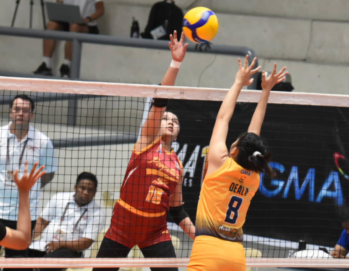 Perpetual Help dominates JRU in NCAA volleyball