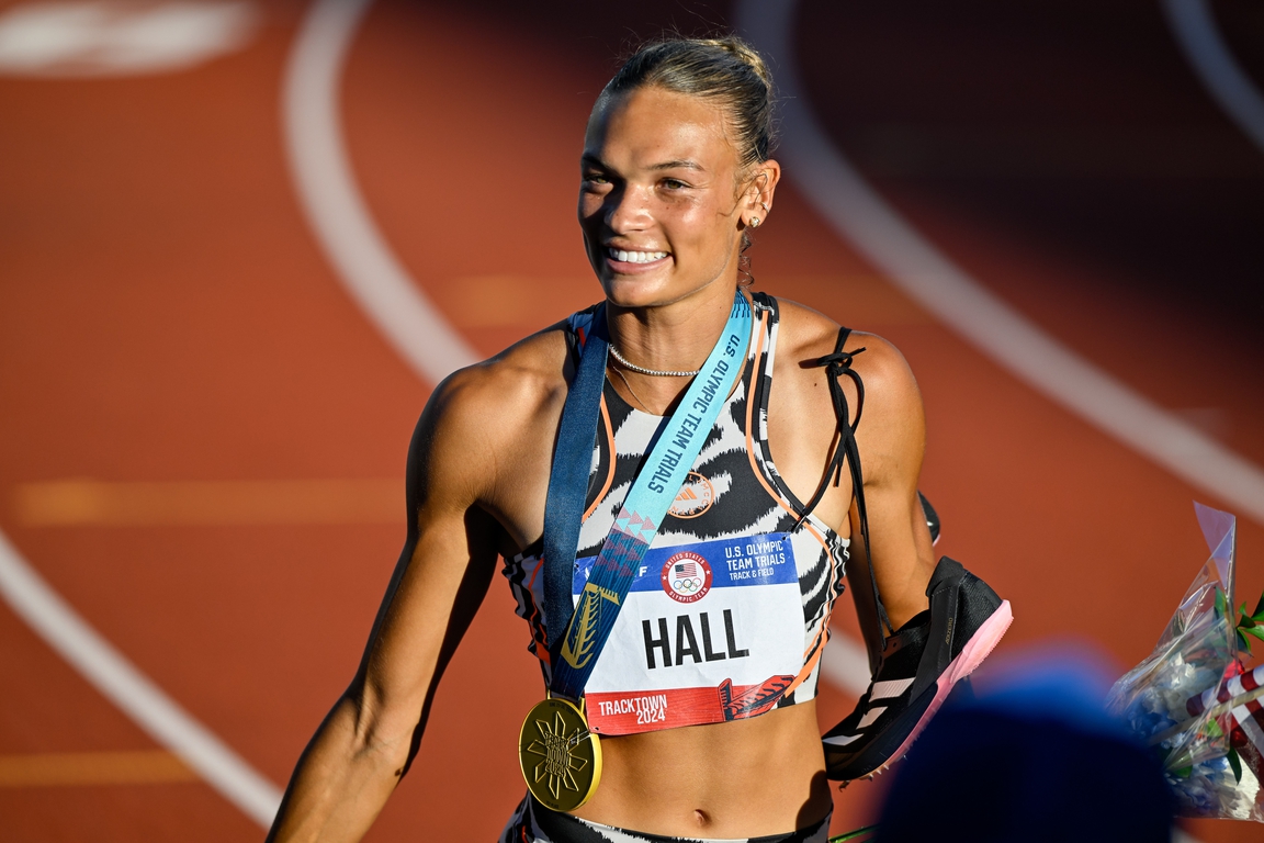 Epic photos of Anna Hall, American Olympian and SI Swim model