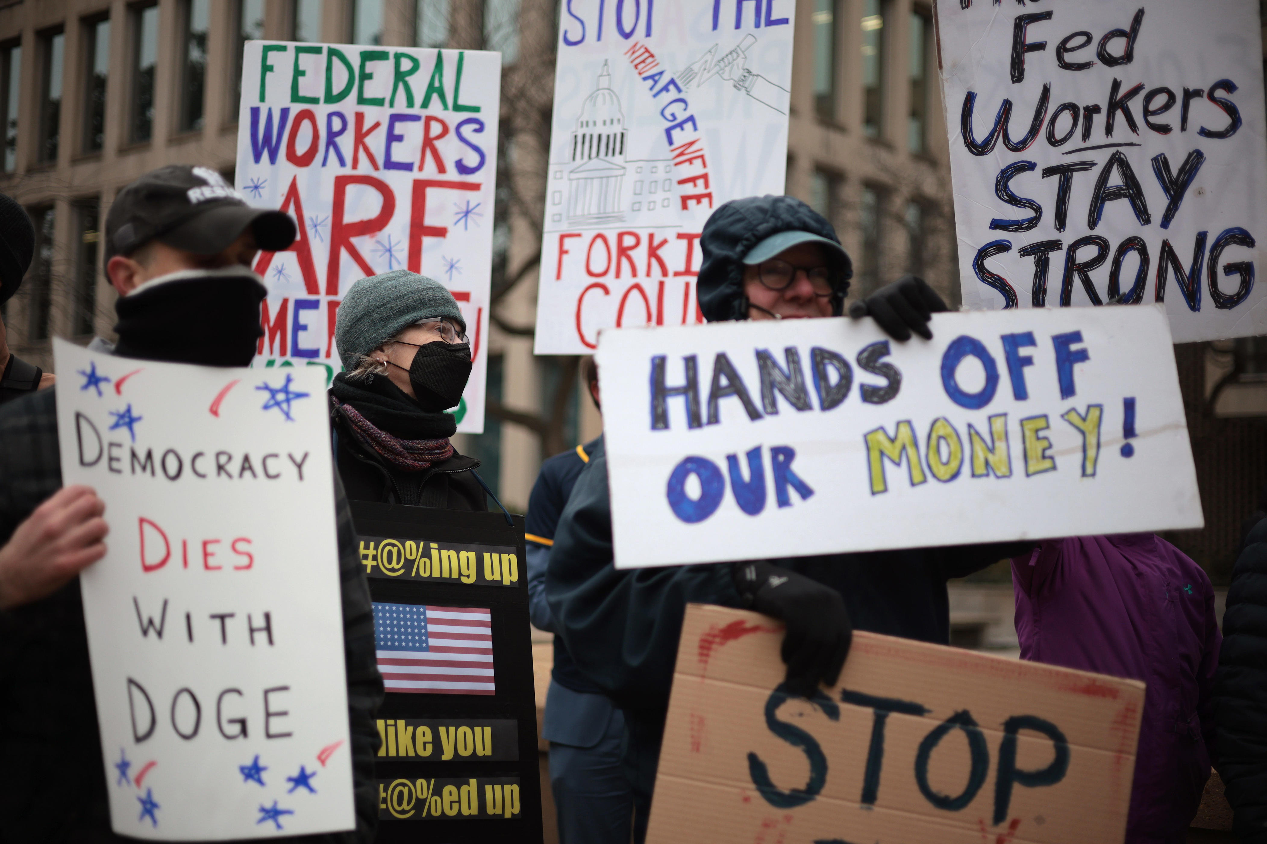 Largest federal worker union in the country sues to stop the ...