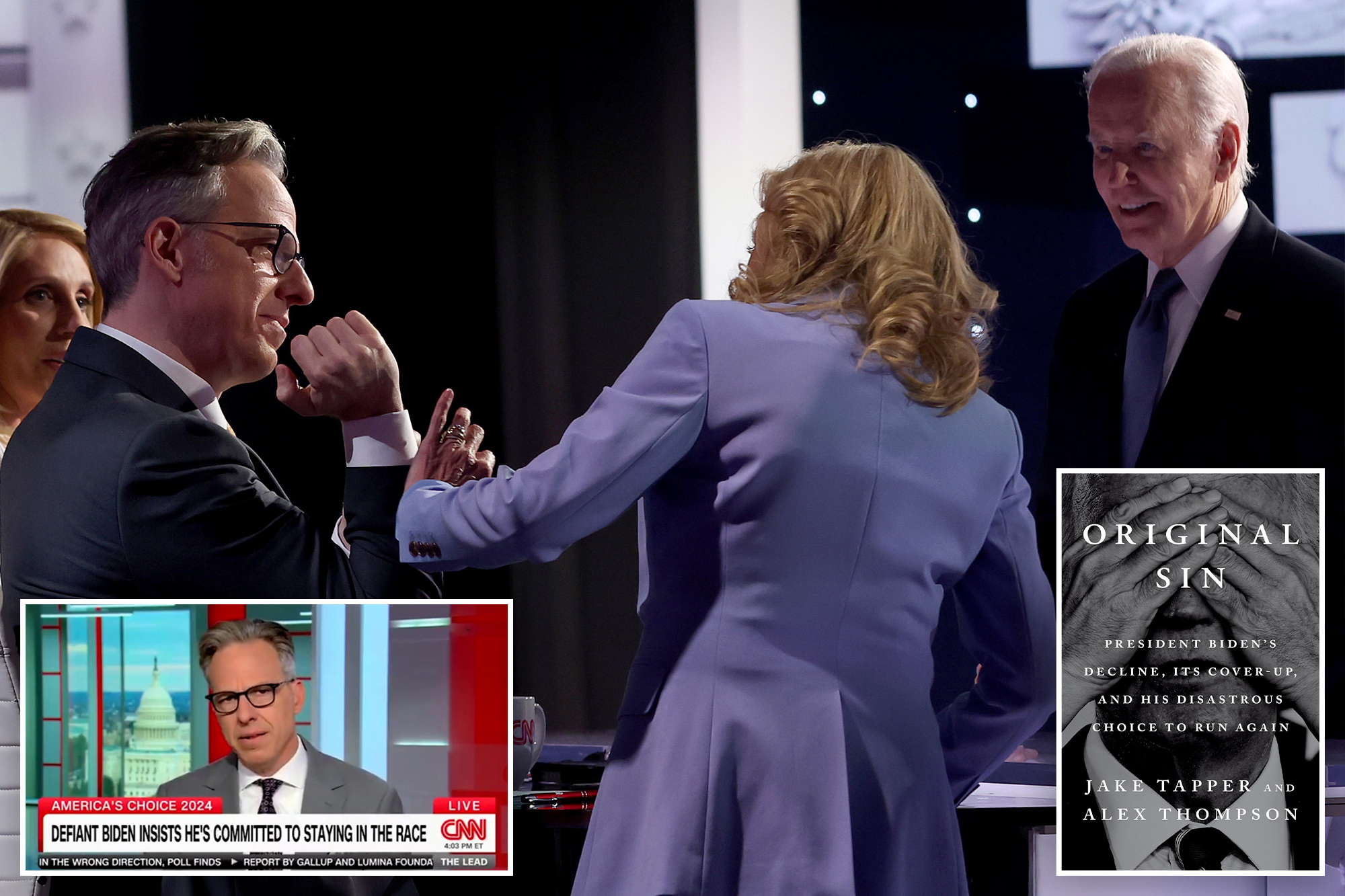 CNN’s Jake Tapper co-authors new book about ‘cover-up’ of ex-prez Biden ...