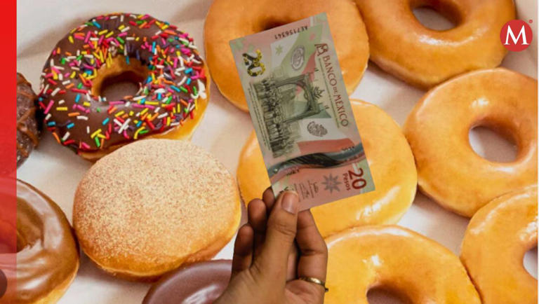 Krispy Kreme vende donas en 21 PESOS; así puedes adquirir una sólo por HOY 27 de febrero