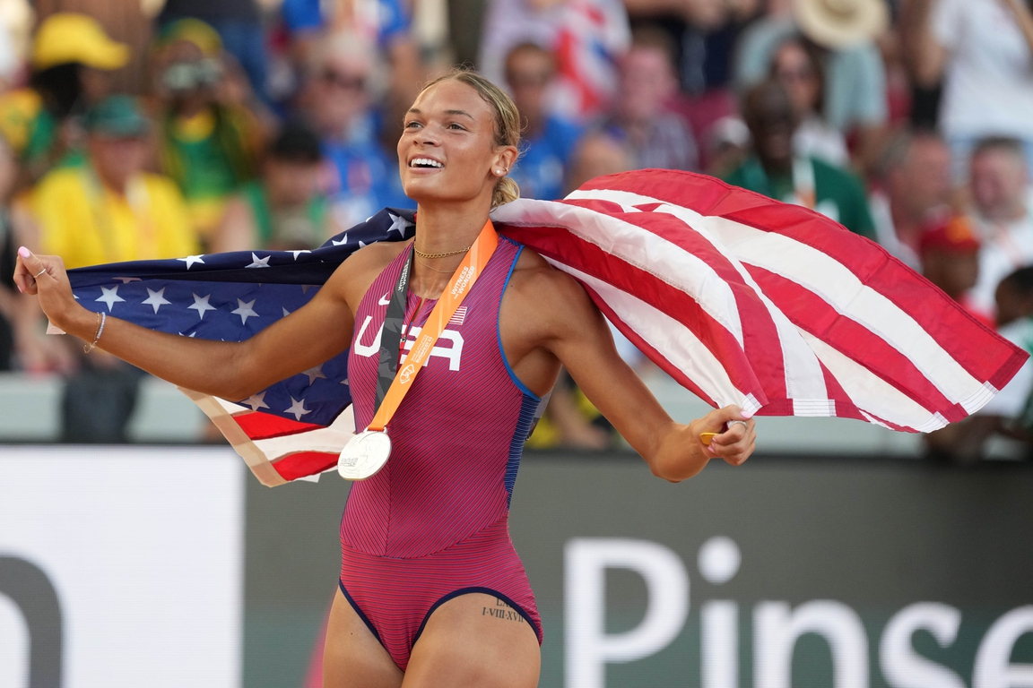 Anna Hall, American Olympian and SI Swim model, in pictures